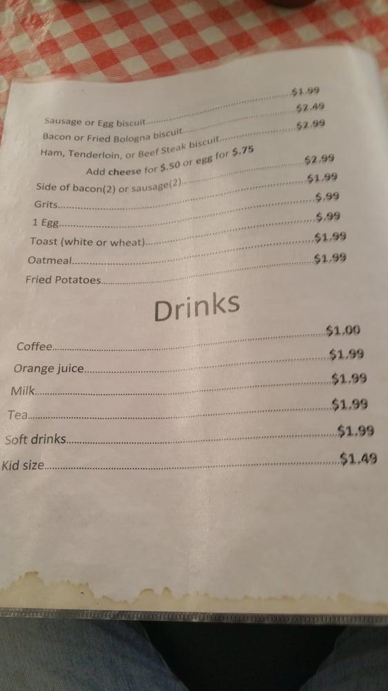 Menu at 2 Sisters Diner desserts, New Albany