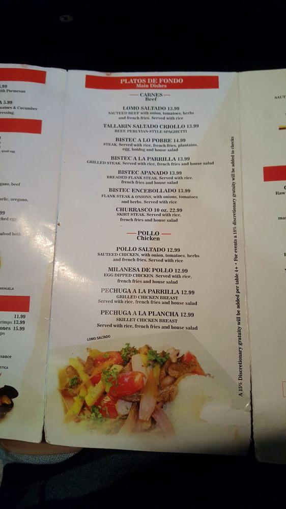 Carta de Pisco Restaurant and Bar, Tampa