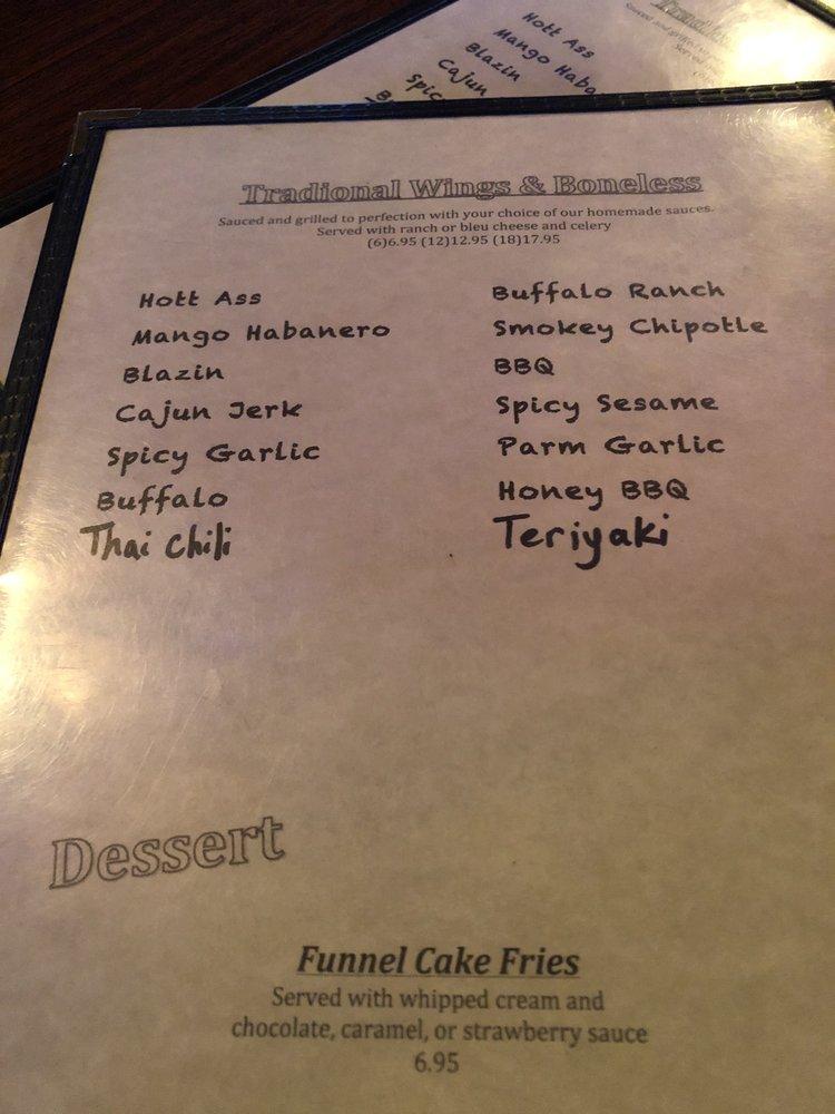 Menu at Southbound Saloon pub & bar, Oak Creek, S Chicago Rd