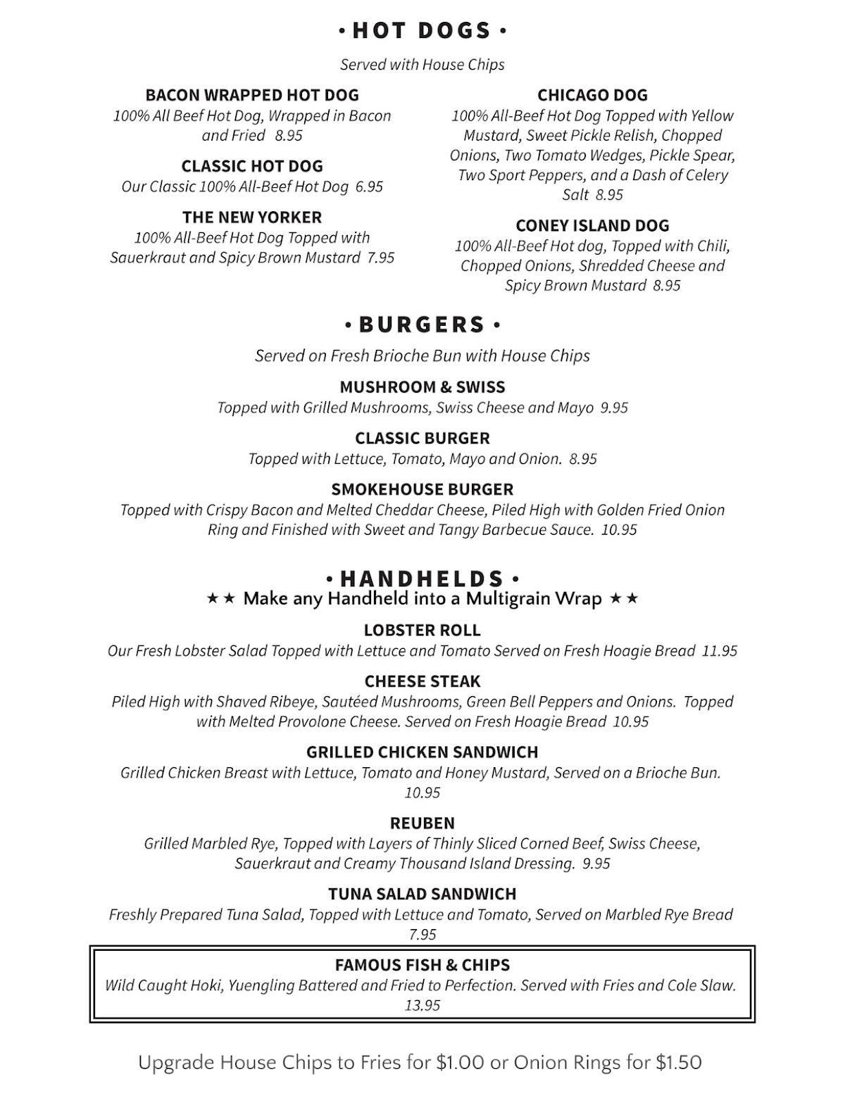 Menu at The Legacy Restaurant at Nancy Lopez Country Club, The Villages ...