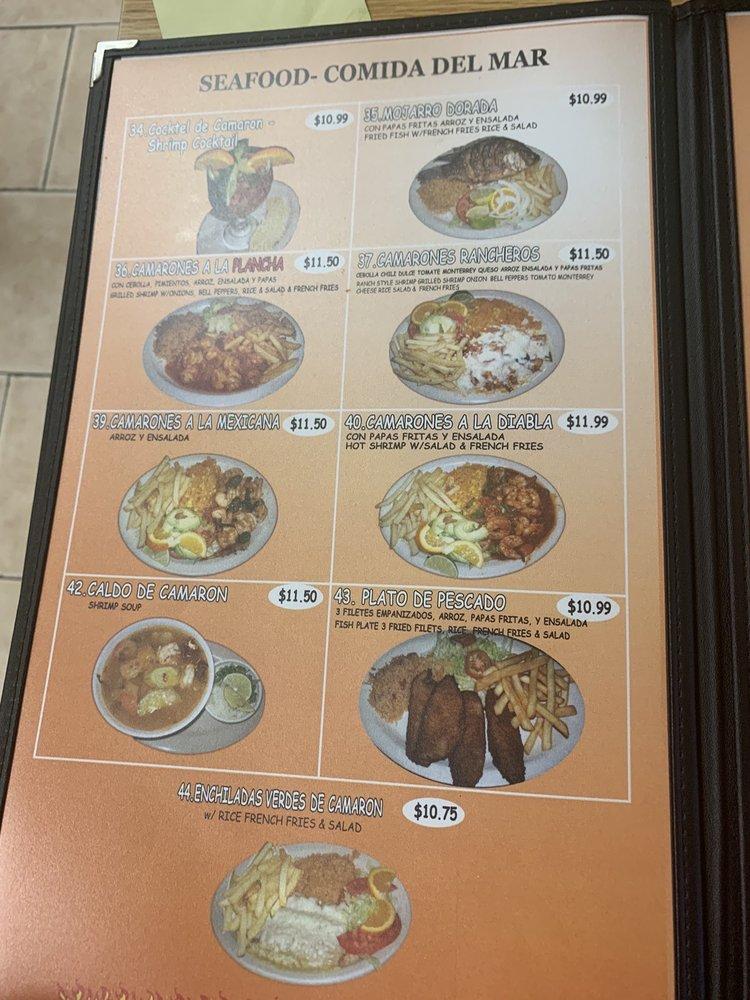 Menu at Santos Cafe, San Antonio, 603 Isom Rd Ste 105