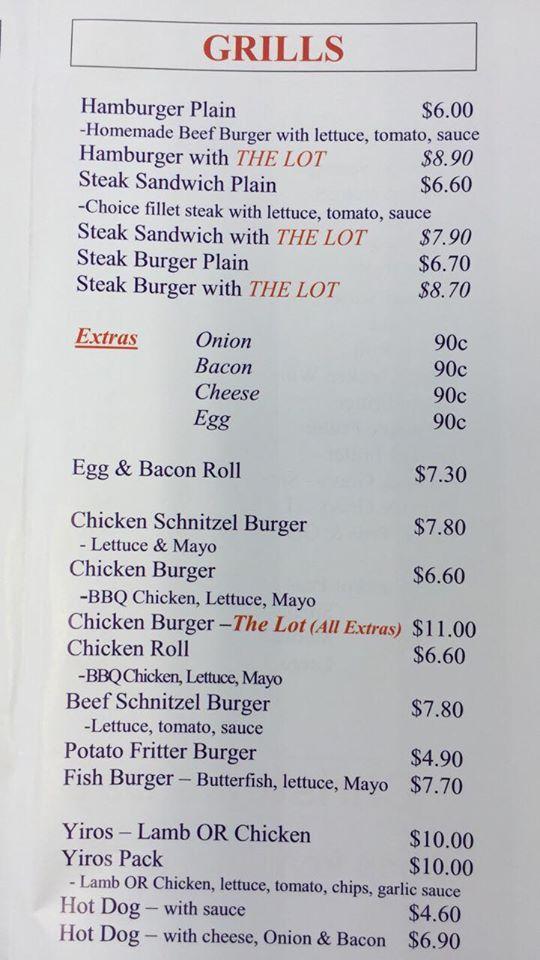 Menu at Valley View Chicken & Seafood fast food, Valley View