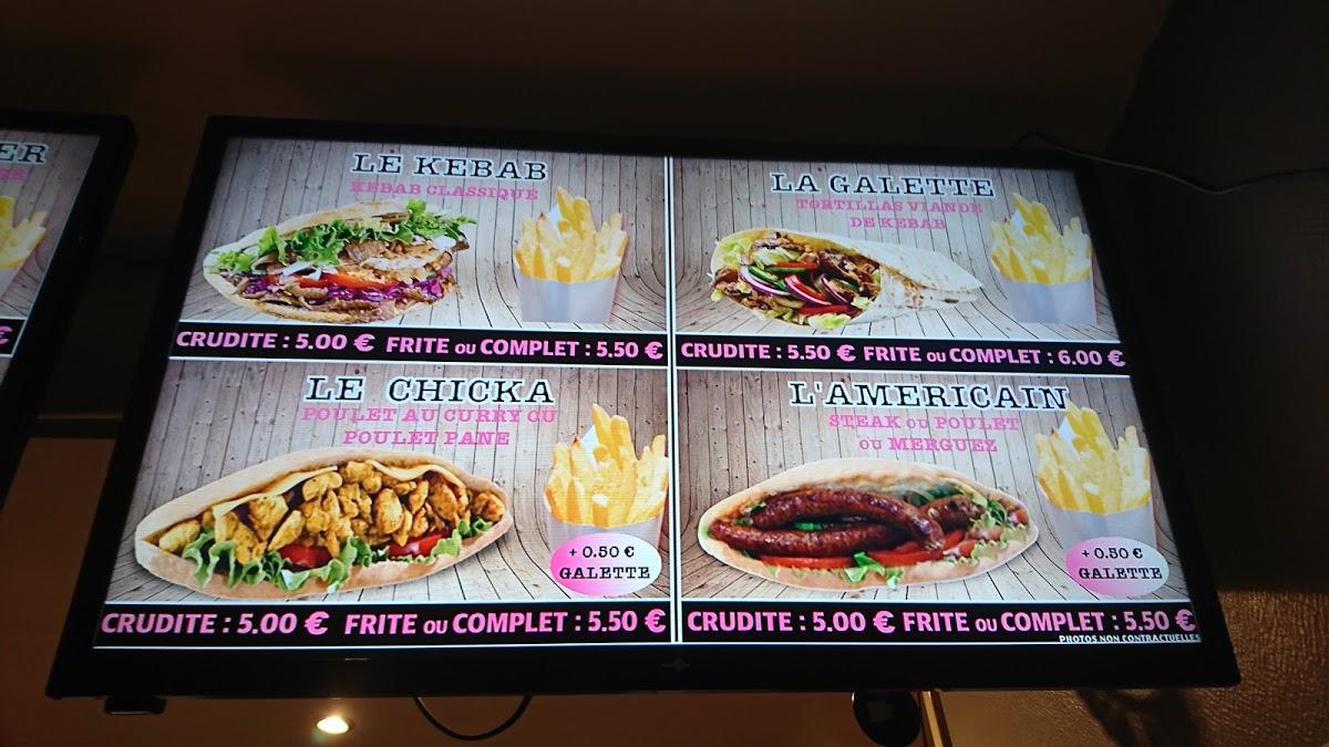 Menu au Deli'z restaurant, Goderville