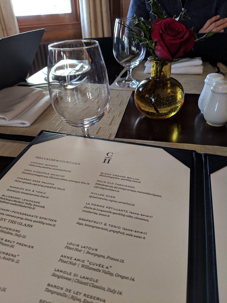 Menu at Aurelia at Castle Hill restaurant, Newport