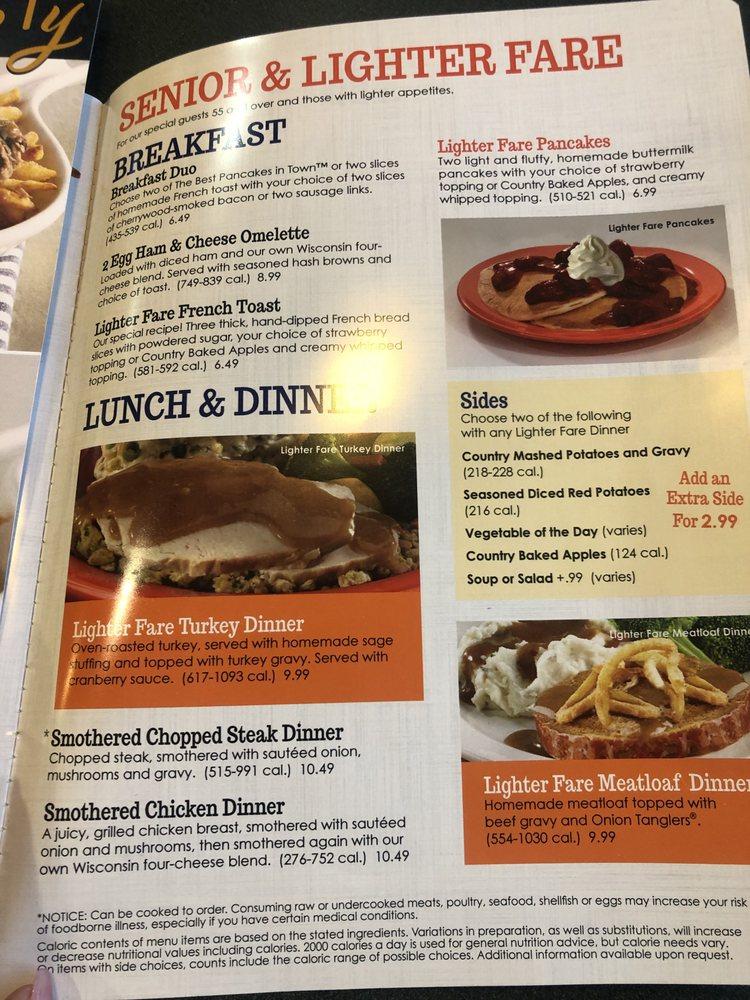 Menu at Country Kitchen Restaurant, Casselton