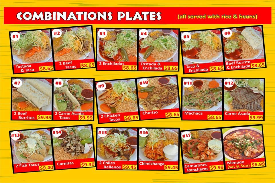 Menu at Eriberto's Mexican Food of Fountain Hills Authentic Mexican ...