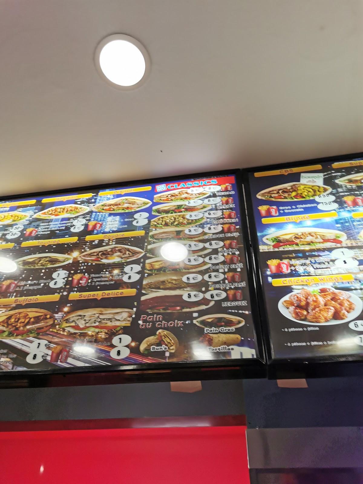 Carta de pizzería La Petite Bouffe, Torcy