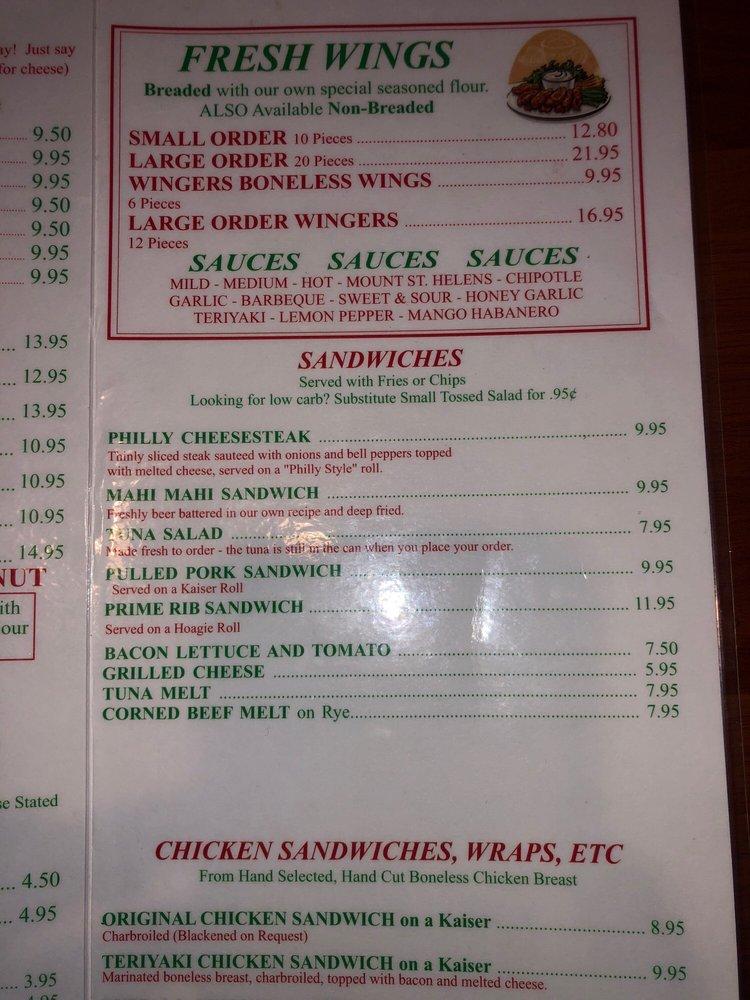 Menu at Uncle Al's pub & bar, Davie, 8200 Griffin Rd