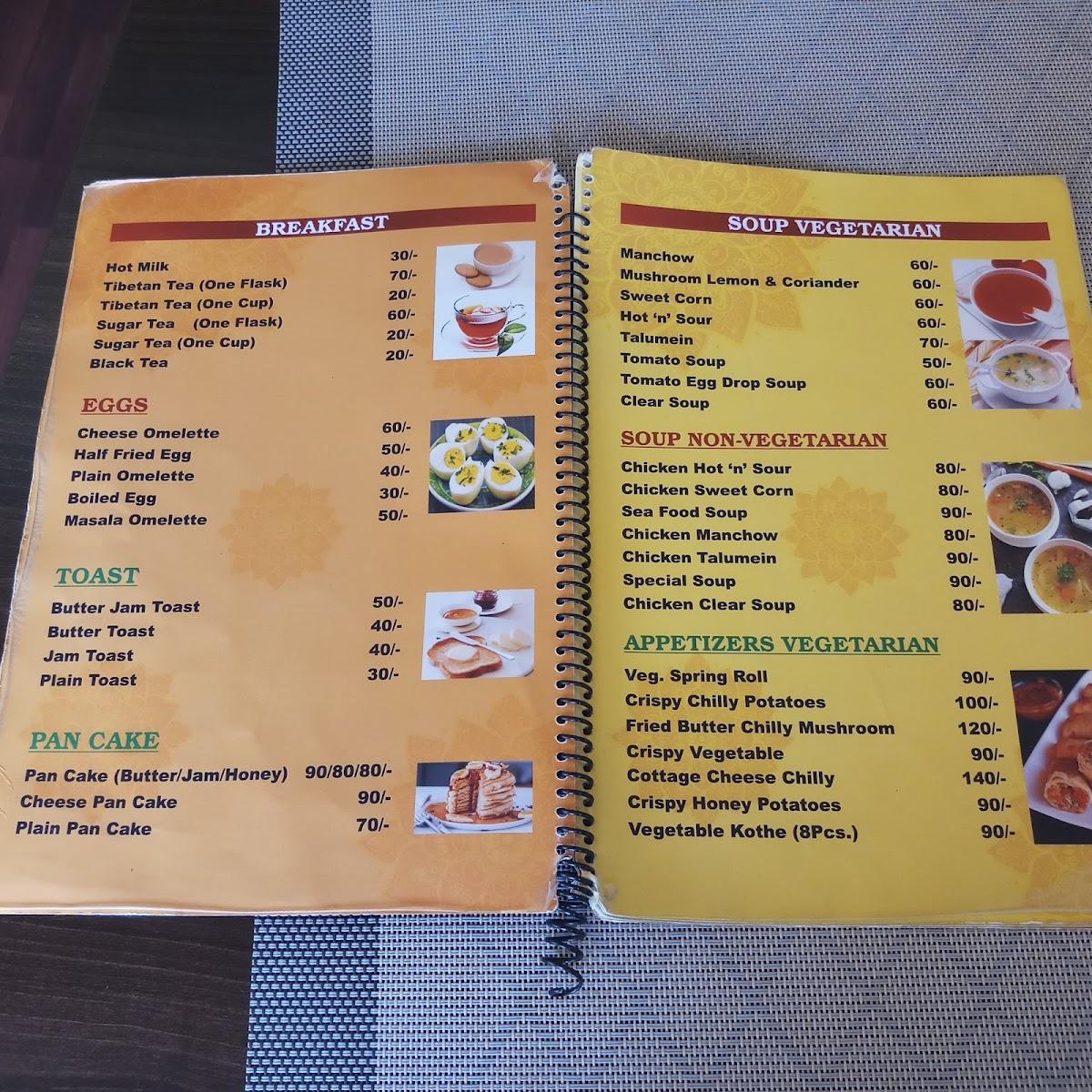 Menu at C' TOWN, Dehradun, Opp. Norjin restaurant buddha temple tibetan ...