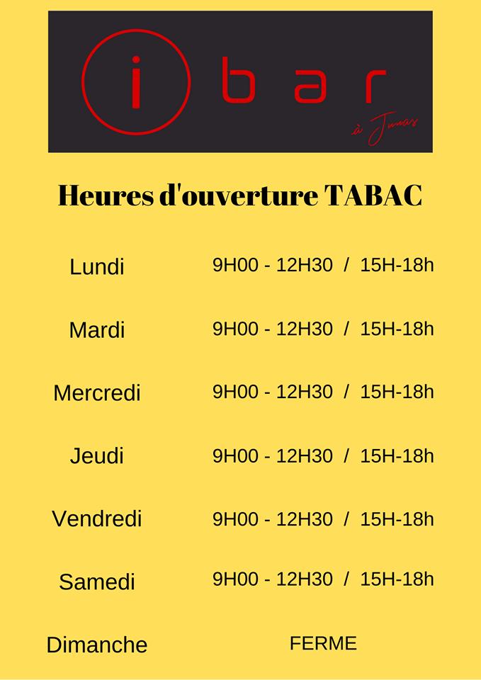 Menu at Ibar à Junas, Junas