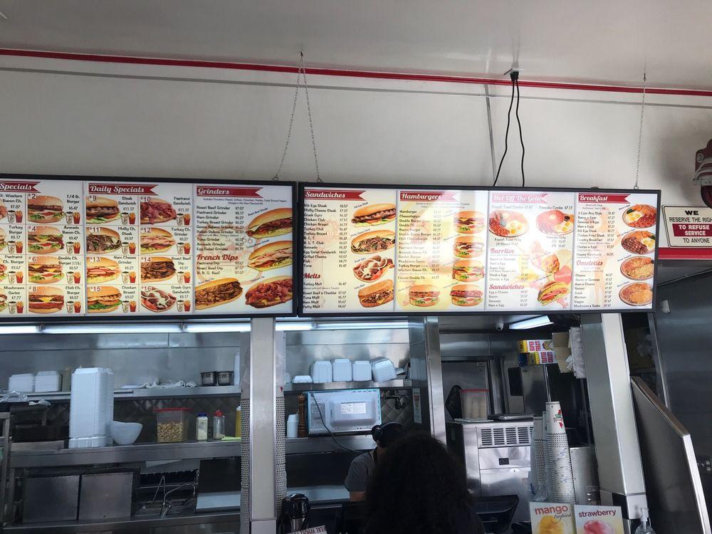 Menu at Connal's Burgers Salads & Subs restaurant, Upland