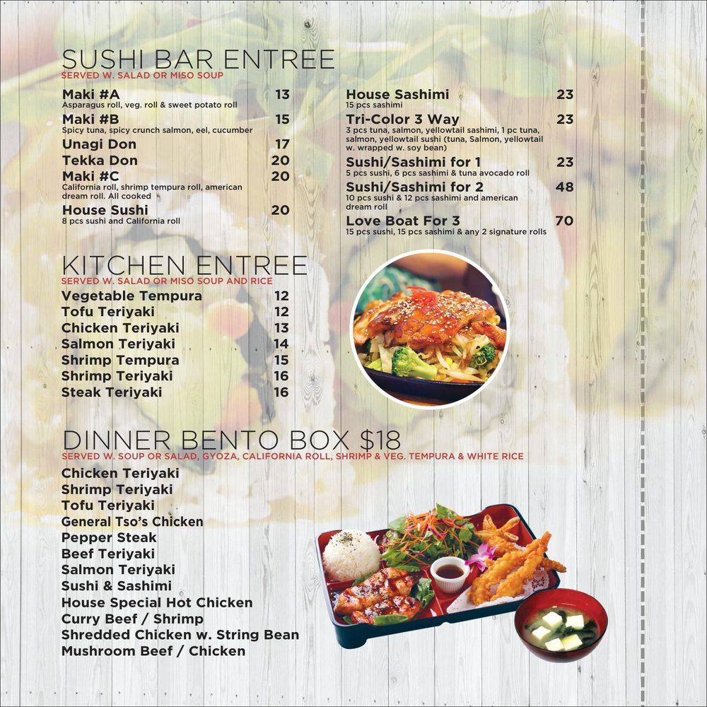 Menu at Red & Blue restaurant, Troy, 15th St