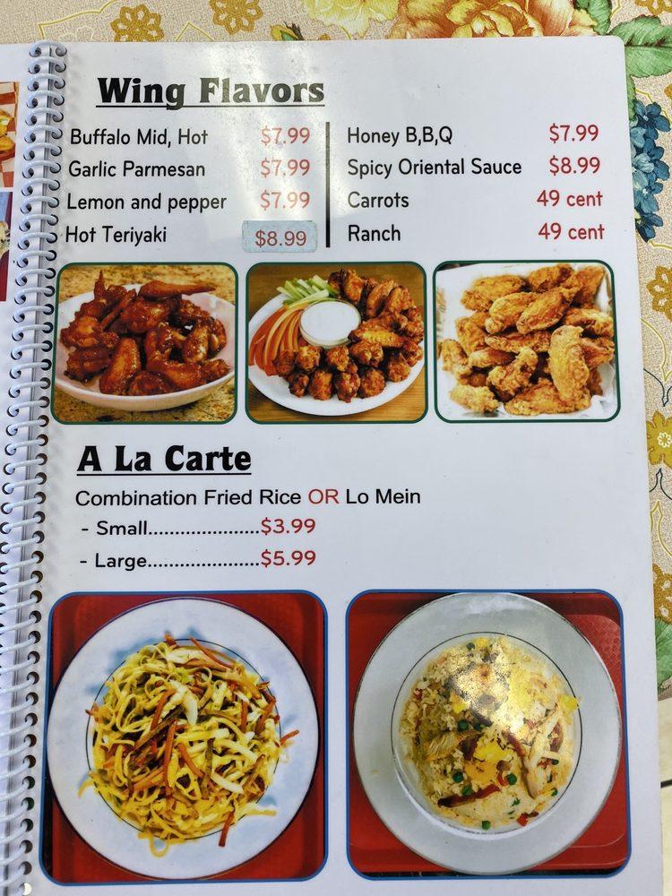 Menu at Danny's Seafood restaurant, Long Beach