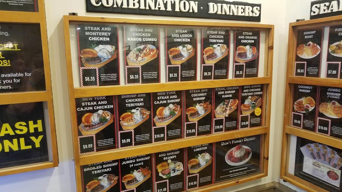 Menu at Sundowners Family Restaurant, San Bernardino