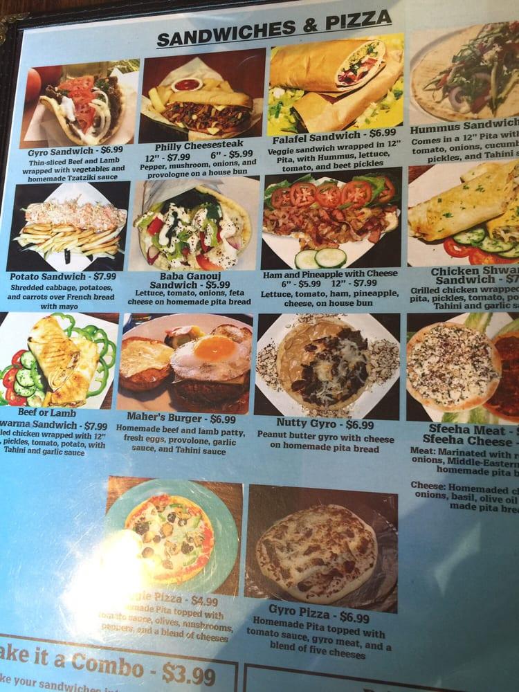 Menu at Mediterranean Gyro Grill pub & bar, Federal Way