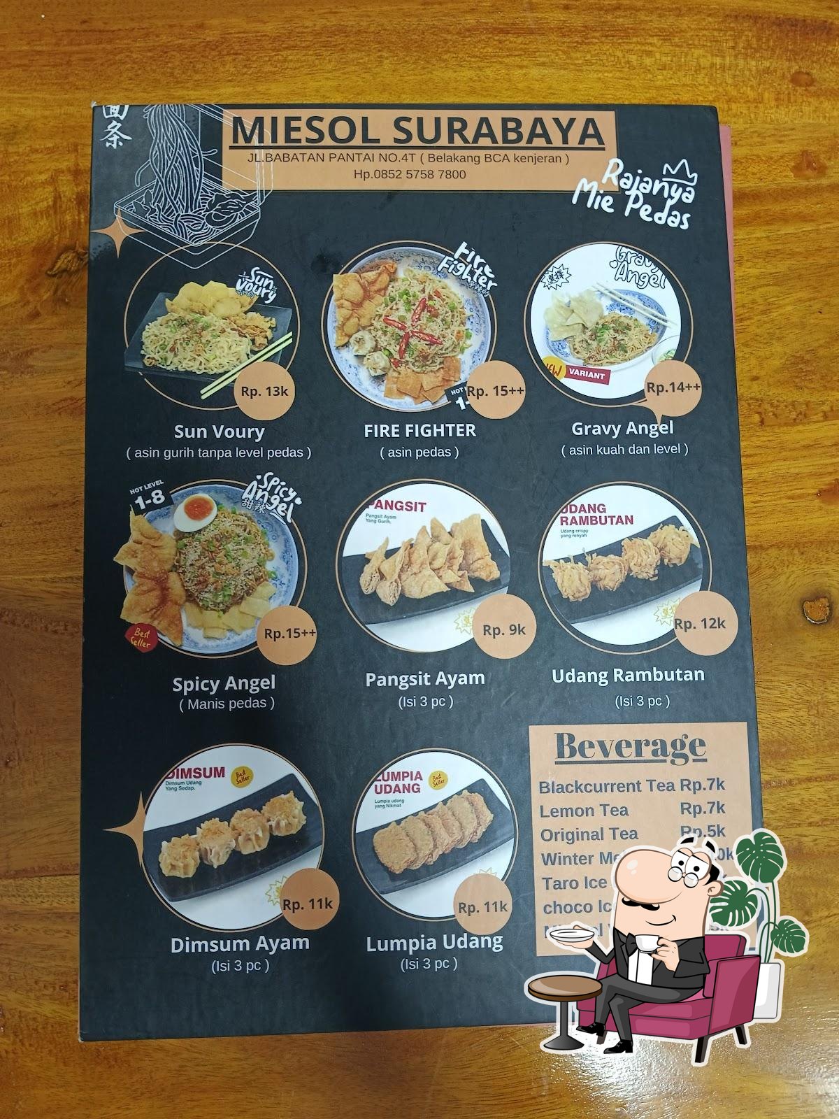 Kopitiam Goh Jie Mei & Miesol Surabaya, Surabaya - Menú del restaurante ...