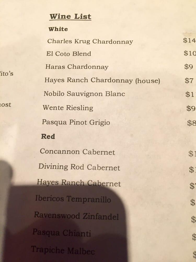 Menu at The Abbey on Butler Street pub & bar, Pittsburgh