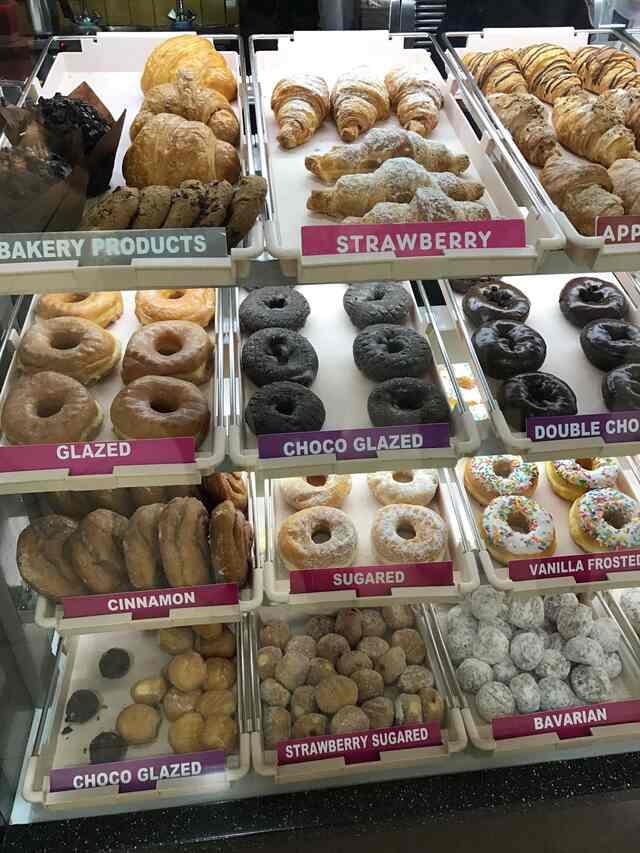 Menu at Dunkin' Donuts cafe, Dubai, Ground Level
