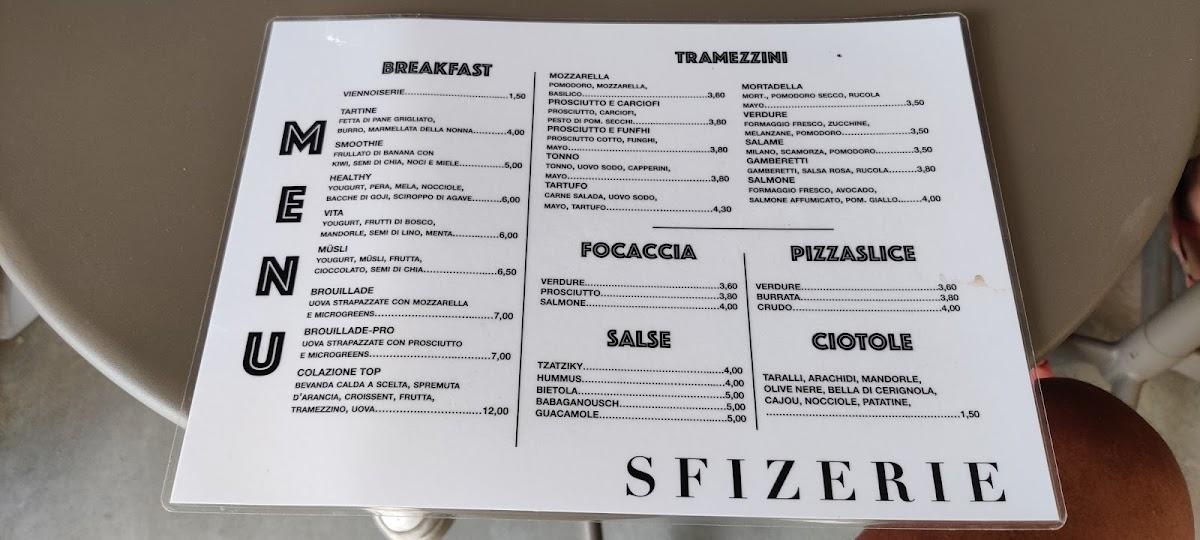Menu da Flow Bar & Bistrot, Lecce