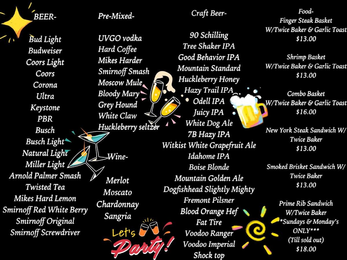 Menu at L7 Bar & Grill, Mackay