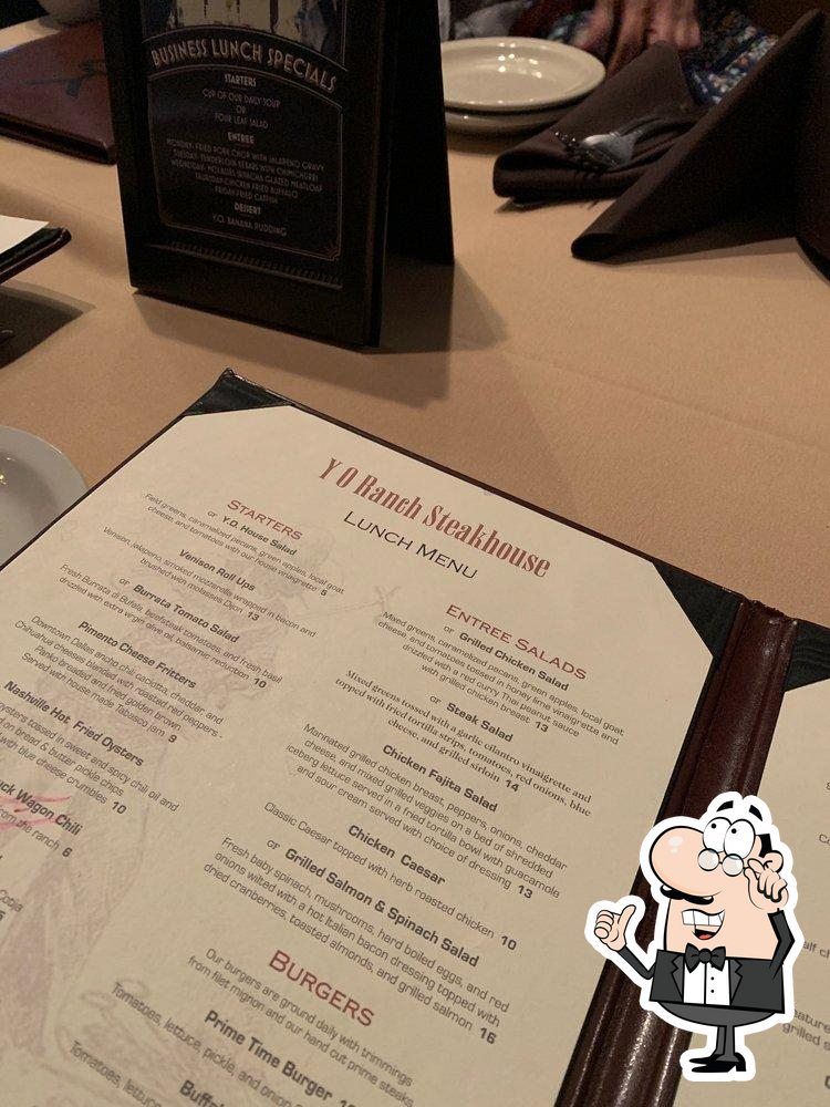 Y.O. Ranch Steakhouse, Dallas - Restaurant menu, prices and reviews