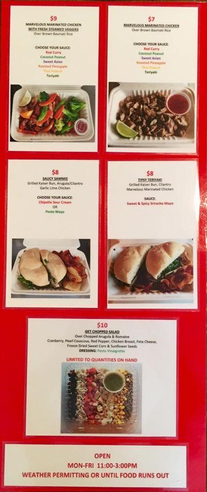 Menu at Get Sauced Grill, Bend