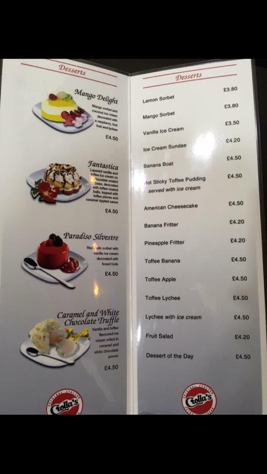 Menu at Peking Inn restaurant, Cumbernauld