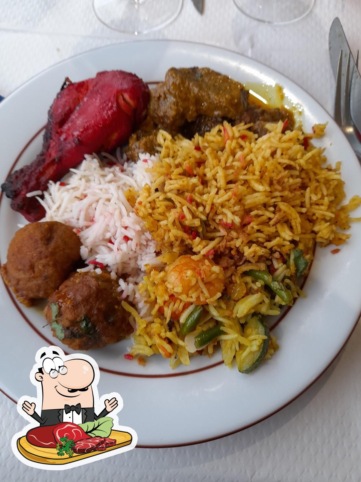 Restaurante Indian Taj Mahal, Vitry-sur-Seine - Carta del restaurante y ...