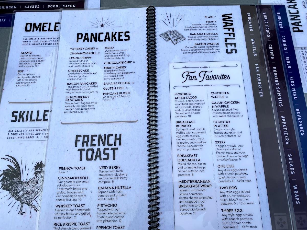 Menu at 360 Brunch House - Mansfield restaurant, Mansfield