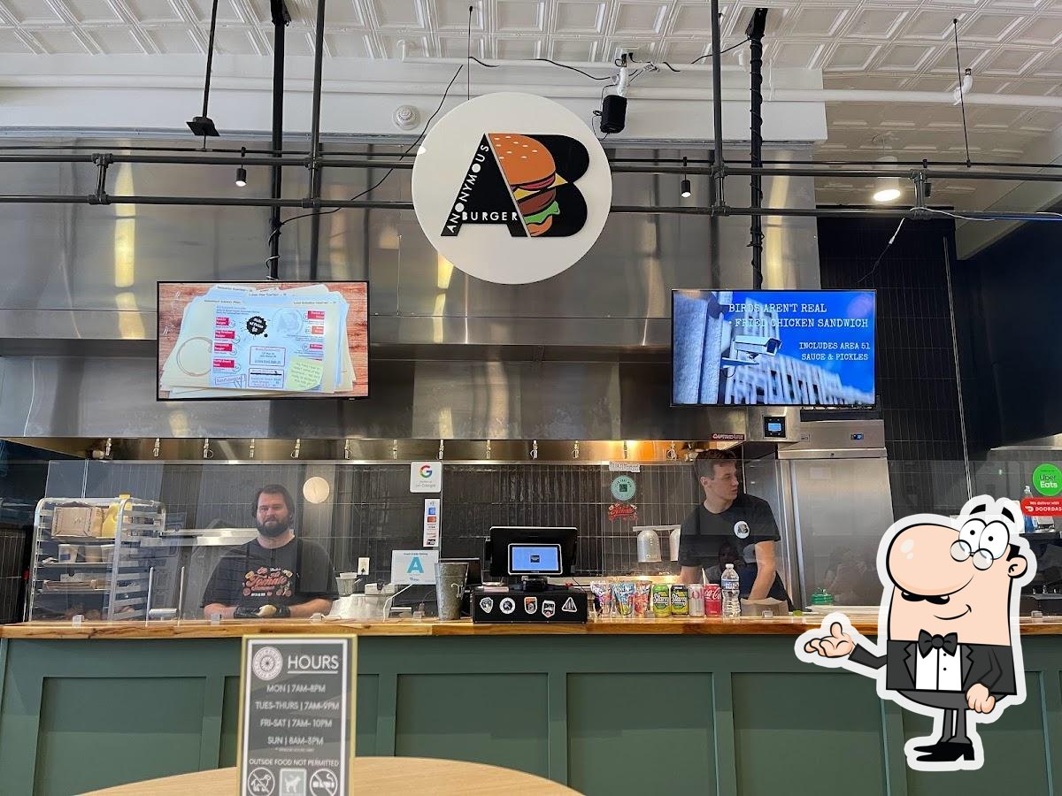 Anonymous Burgers @ Cartwright Food Hall, Greer - Restaurant menu ...