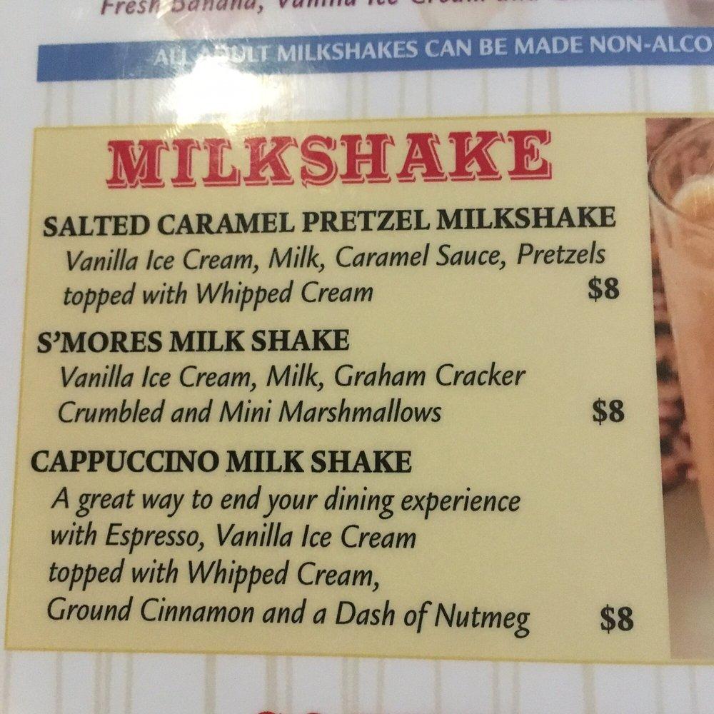 Menu at Captain's Inn pub & bar, Lacey Township