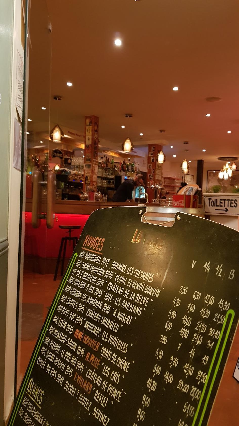 Carta de Pousse Café, Boulogne-Billancourt
