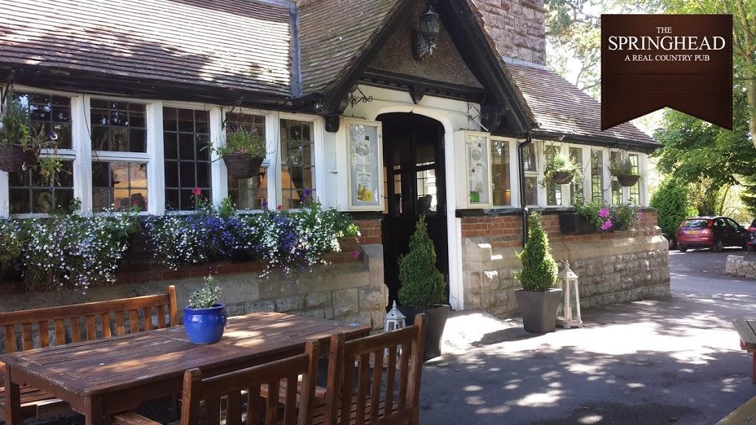 Menu at Springhead pub & bar, Weymouth