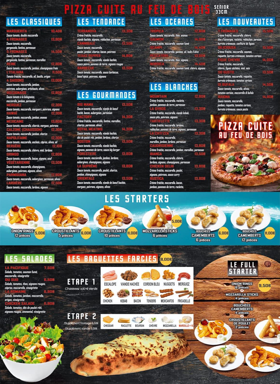 Menu au Bella Food Caudry restaurant, Caudry