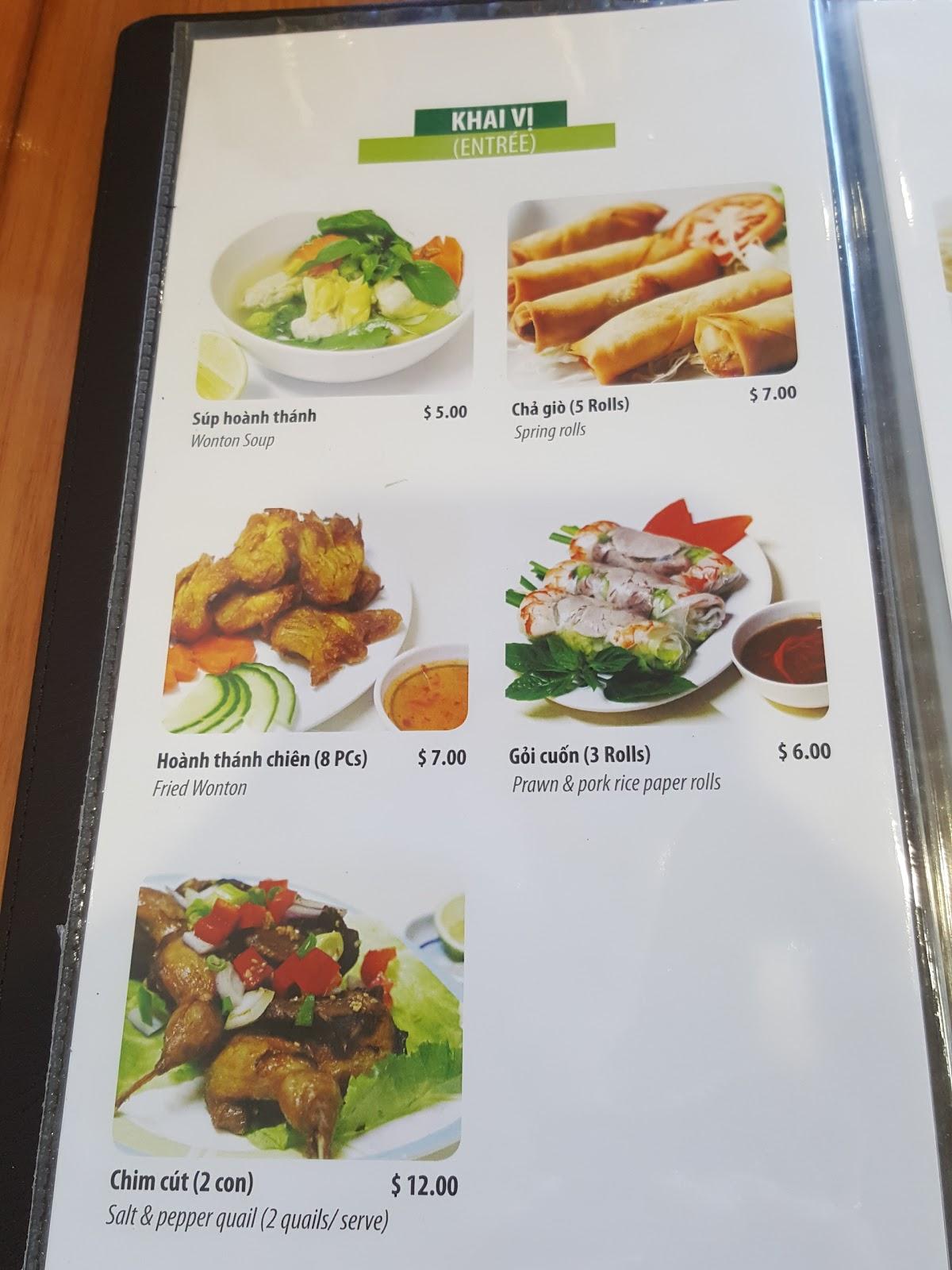 Menu at Chac's Lang Nuong restaurant, Inala, 13 Corsair Ave
