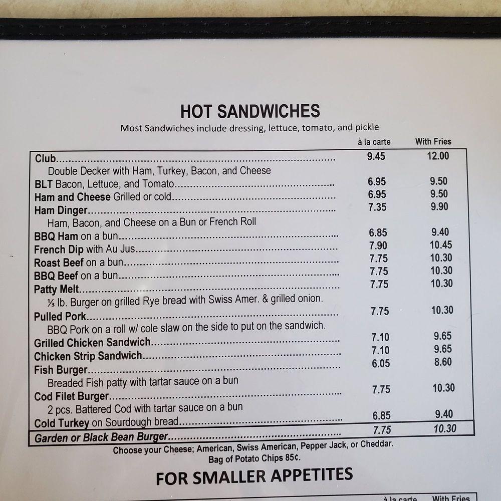 Menu at Sno-Cap Drive In Redmond restaurant, Redmond
