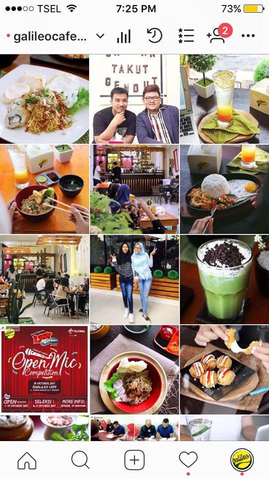 Menu at Galileo Cafe Tarakan, Tarakan