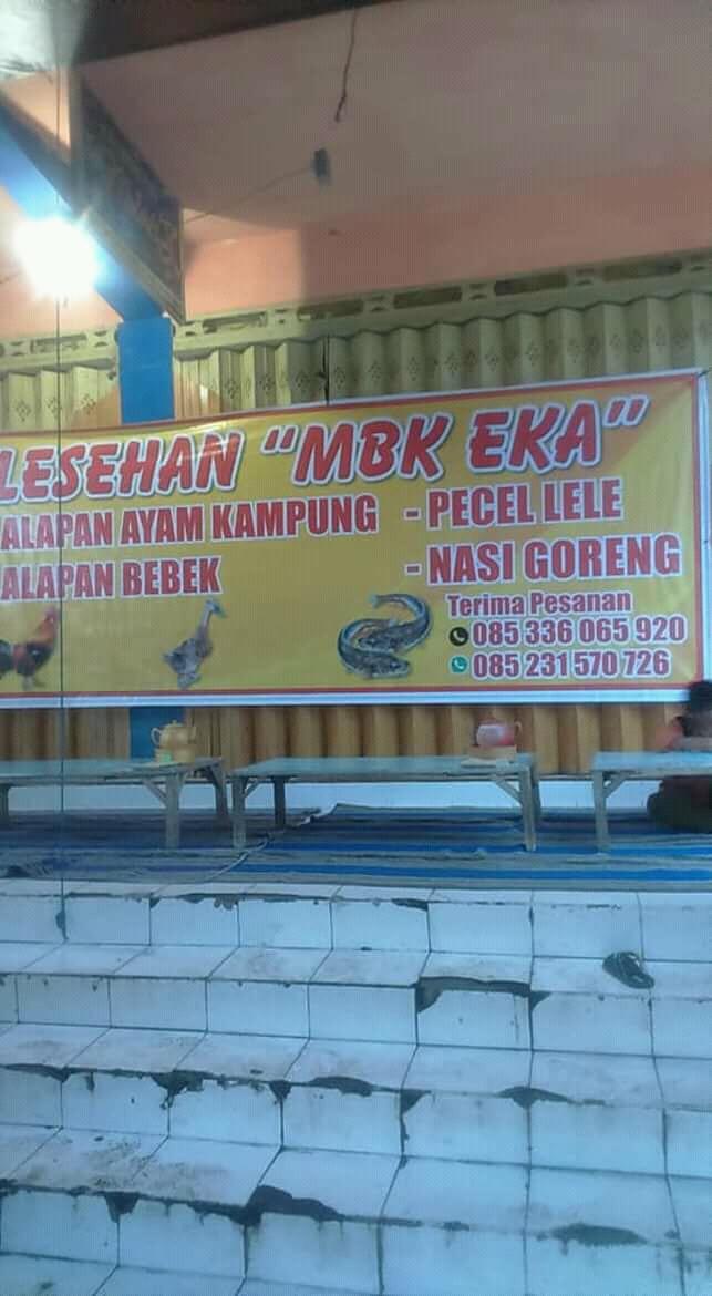 Lesehan Mbak Eka restaurant, Indonesia