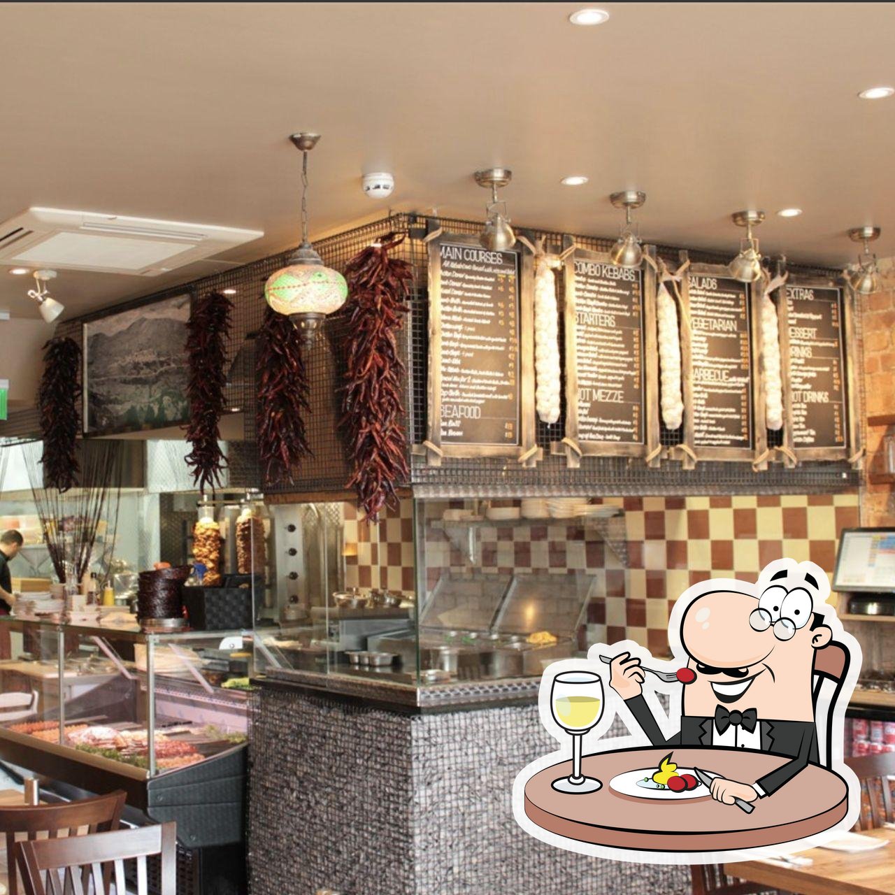 Lezz-et Mangal, 16 Bromley Hill in Bromley - Restaurant menu and reviews