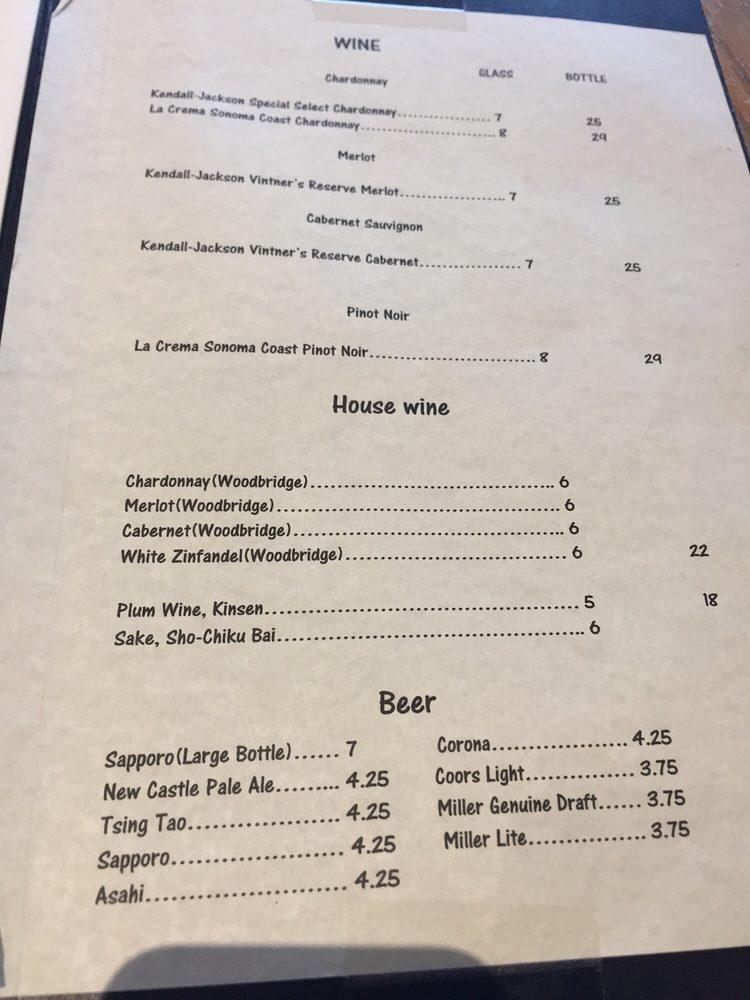 Menu at Grand Panda restaurant, Santa Clarita, Seco Canyon Rd #109