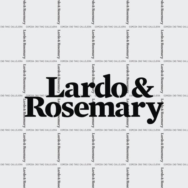 Menu at Lardo & Rosemary restaurant, La Lucila
