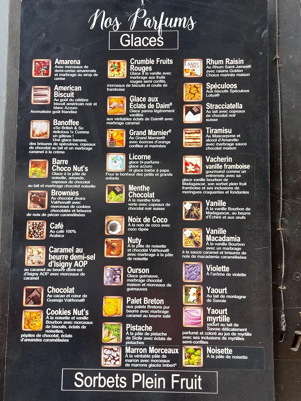 Menu at Tutti Gusti restaurant, Tours