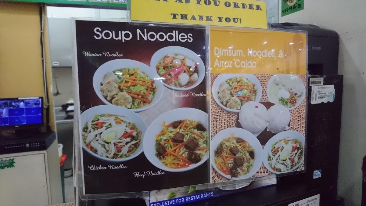 Menu at Chow Time restaurant, Pasay, Terminal 3