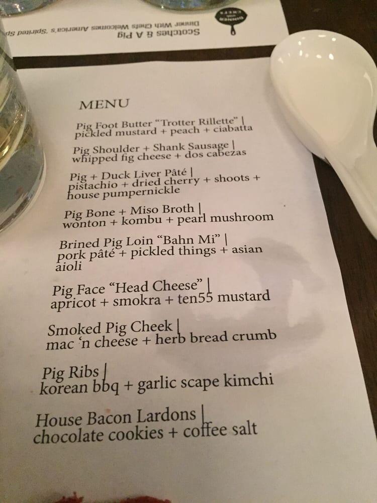 Menu at Agustin Kitchen pub & bar, Tucson
