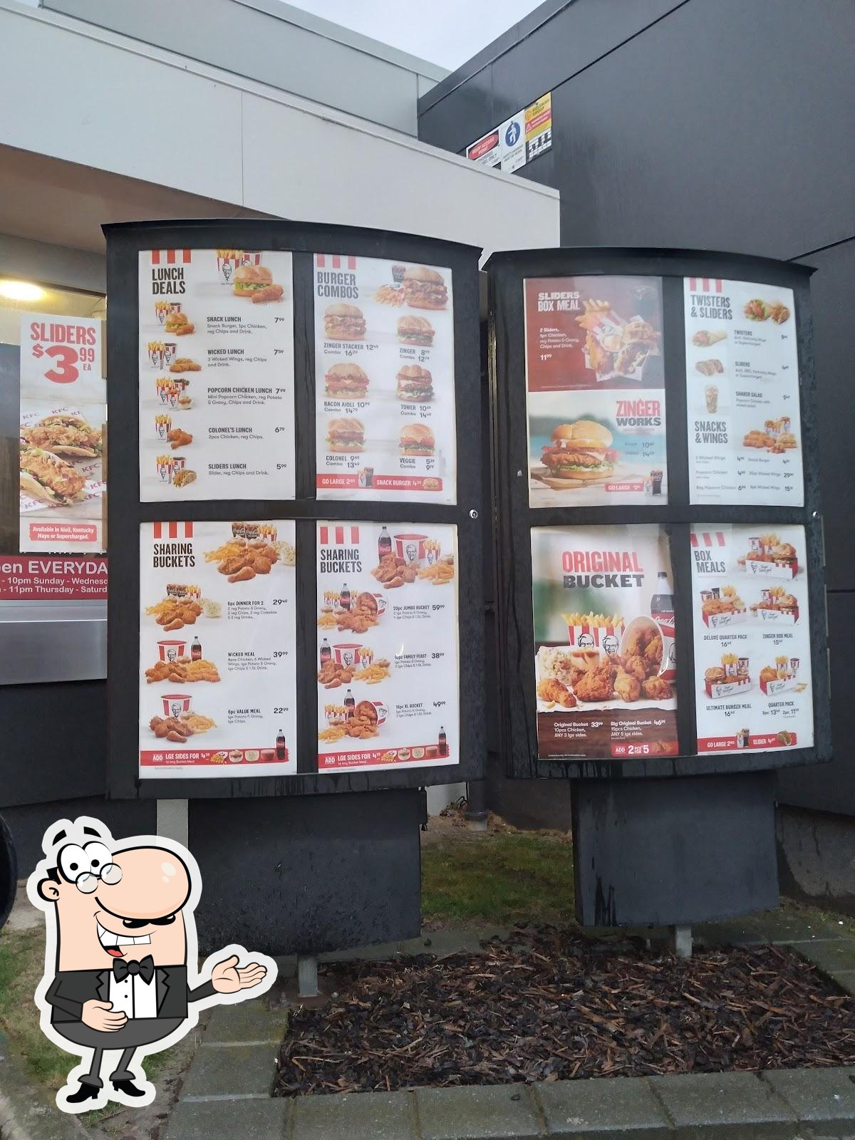 KFC, Timaru - Restaurant menu, prices and reviews