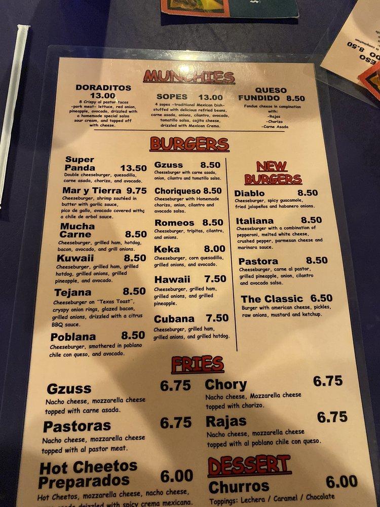 Menu at Maven Burgers & Tacos desserts, El Paso, Edgemere Blvd #103
