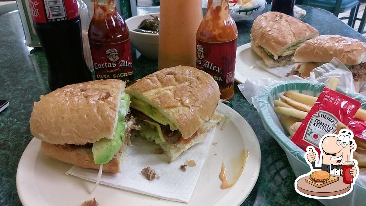 Tortas Alex restaurant, San Nicolás de los Garza, Av. Republica ...