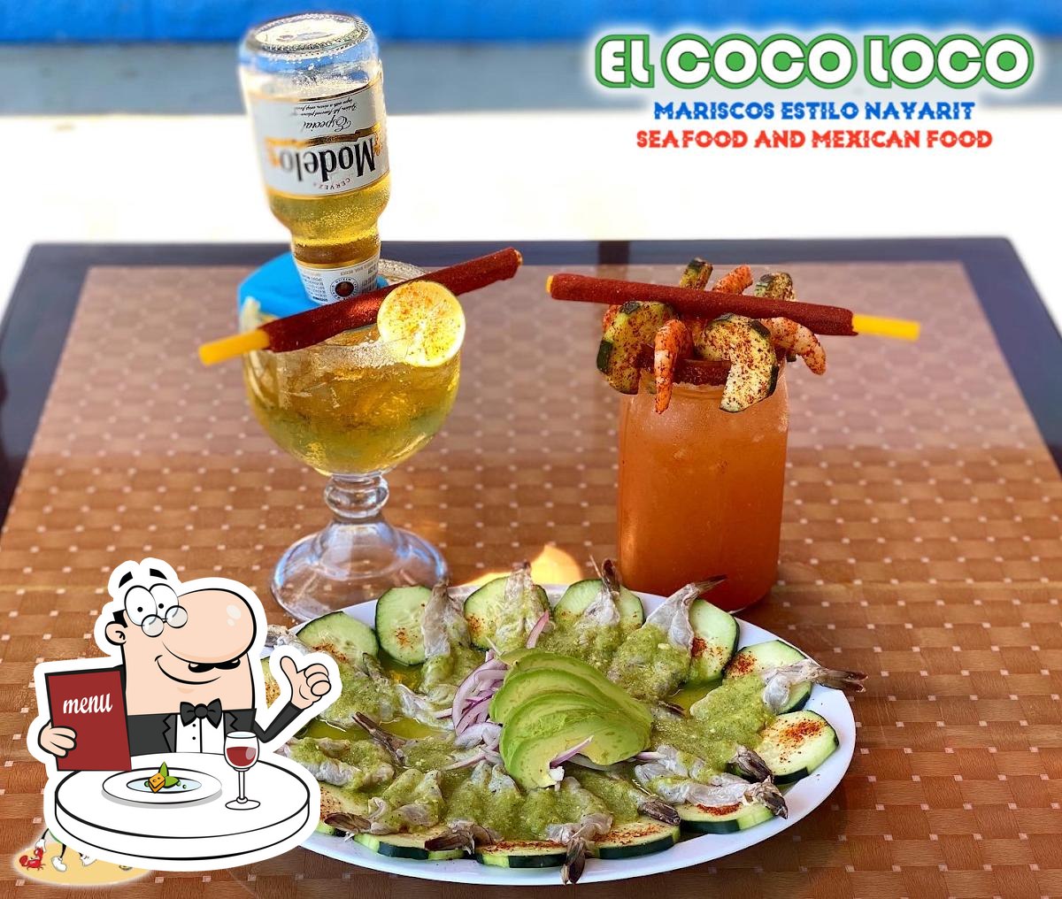 El Coco Loco Mariscos & Mexican Grill in Modesto - Restaurant menu and ...