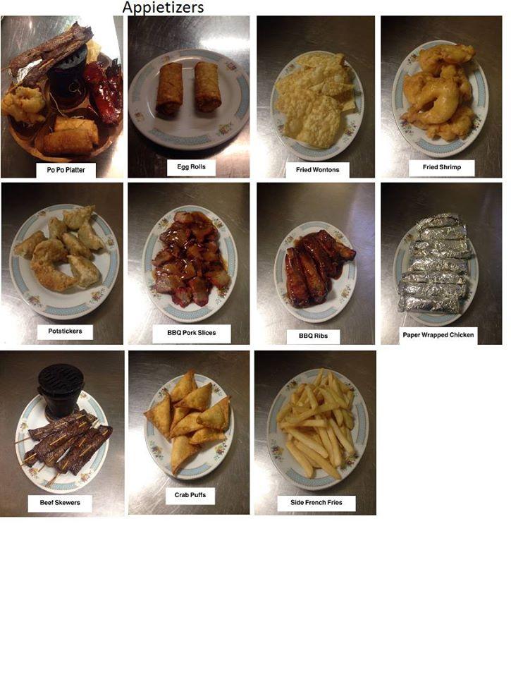 Menu at Little Dragon Chinese Restaurant, Phoenix
