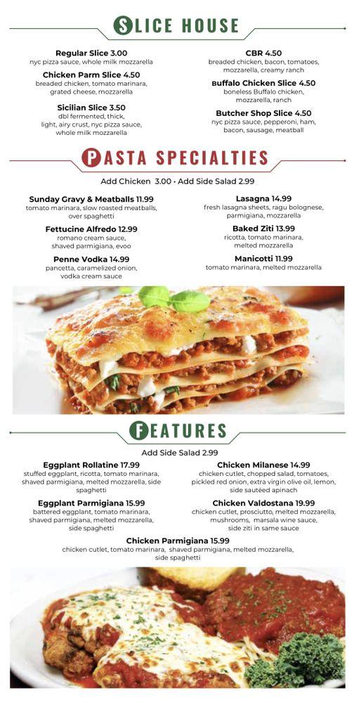 Menu at Bronx House Pizza pizzeria, Ormond Beach